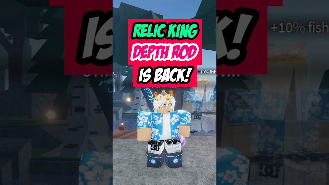 NEW BEST ROD TO FARM RELIC #fisch - Infernal Escapes