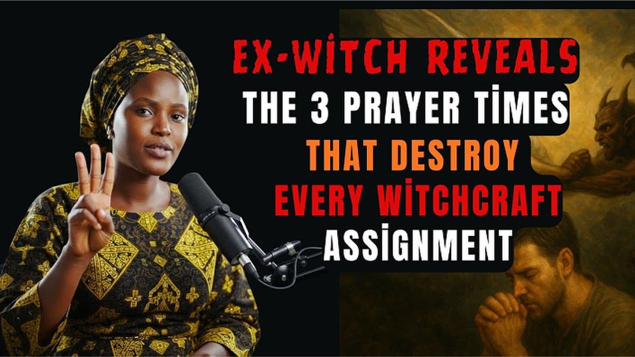 Ex Witch REVEALS The 3 Prayer Times That Destroy Every Witchcraft ...